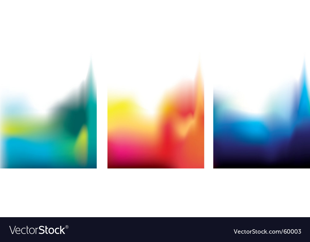 Blur backgrounds Royalty Free Vector Image - VectorStock