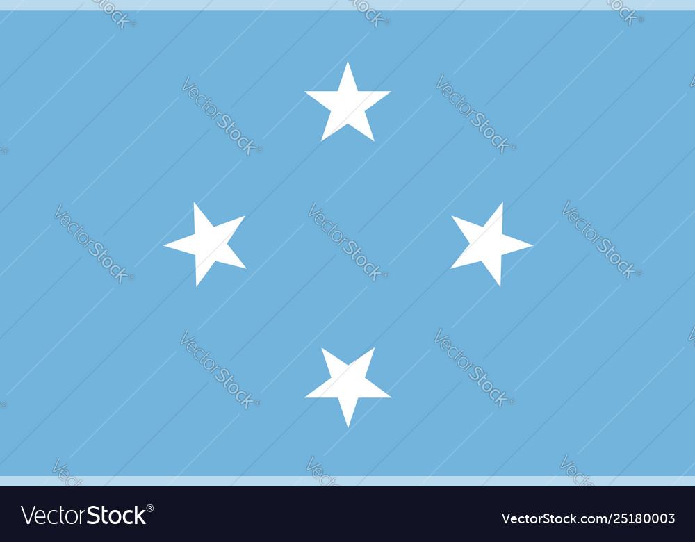 Flag rectangular shape Royalty Free Vector Image