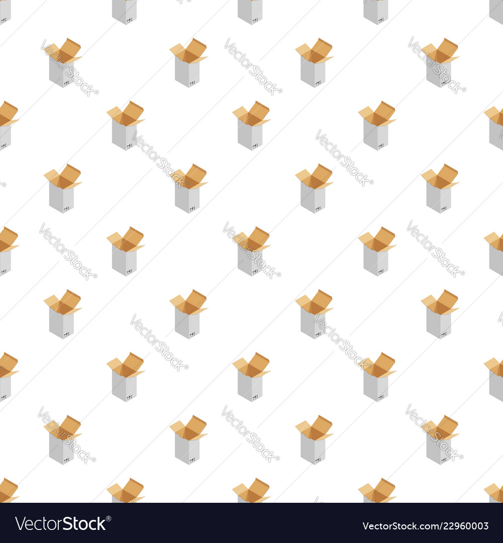 Long box pattern seamless Royalty Free Vector Image