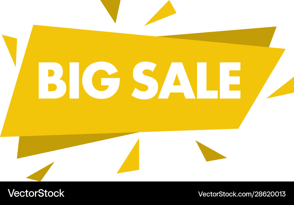 Banner sale graphic design template isolated Vector Image