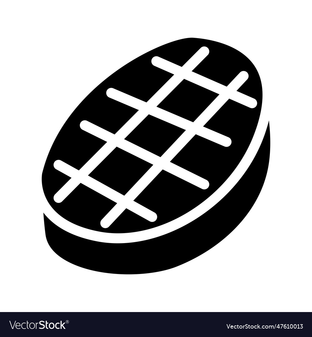 Steak icon Royalty Free Vector Image - VectorStock