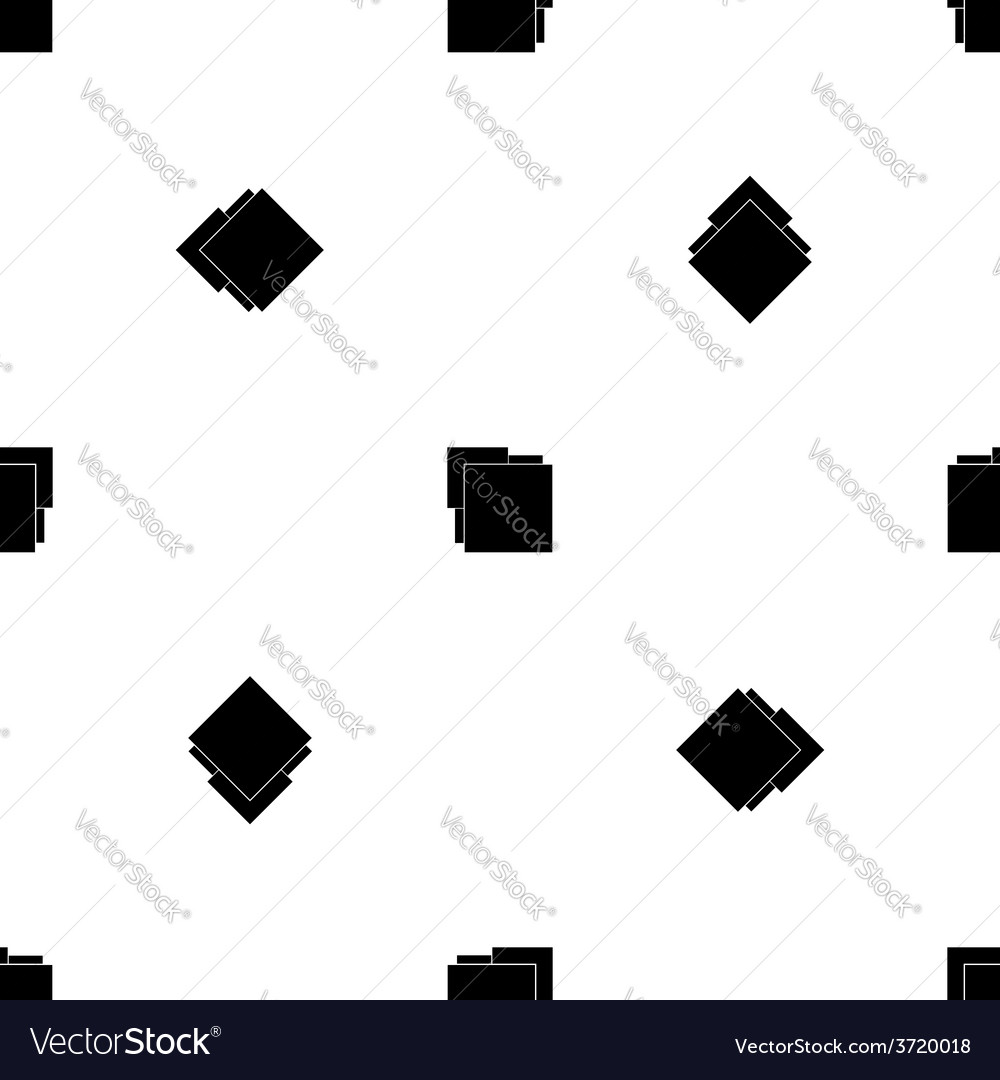 Folder seamless pattern Royalty Free Vector Image