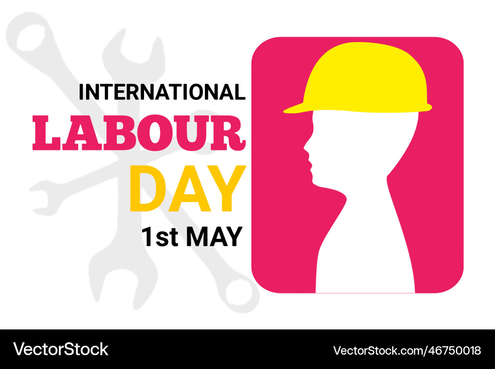 International labour day Royalty Free Vector Image