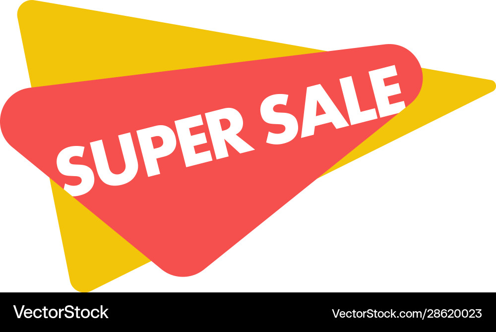 Banner sale graphic design template isolated Vector Image