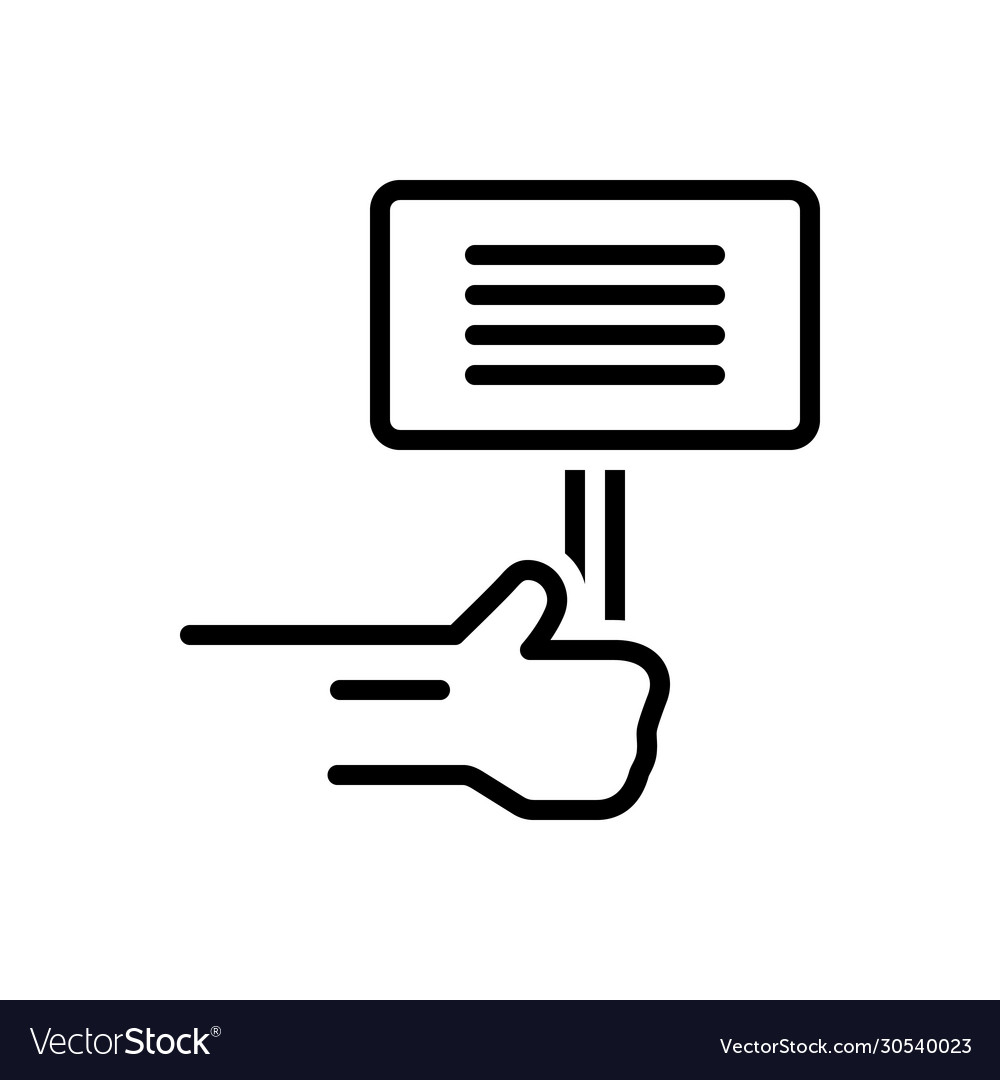 Demonstrate Royalty Free Vector Image - VectorStock