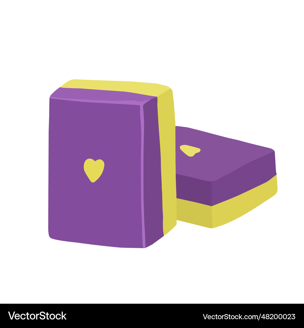 Yoga blocks for asanas and pre asanas Royalty Free Vector