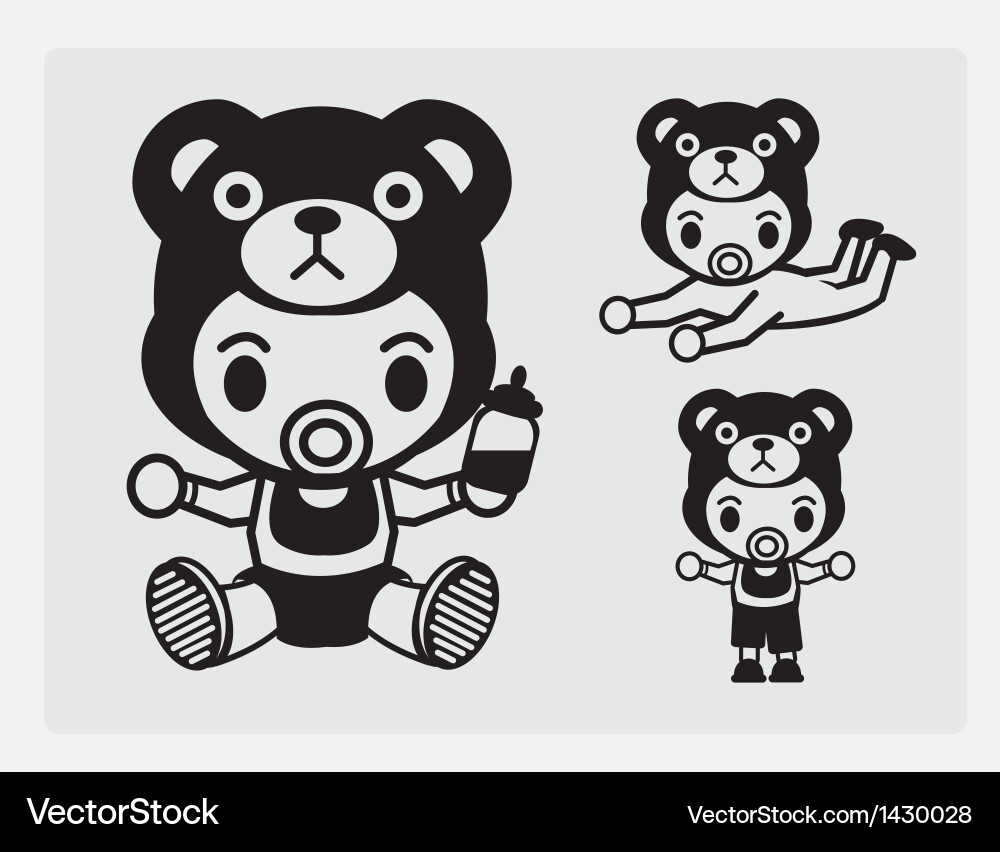 Baby character Royalty Free Vector Image - VectorStock