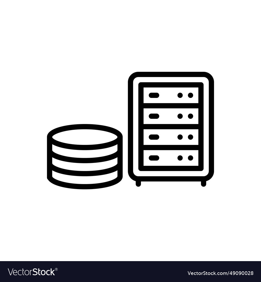 Database Royalty Free Vector Image - VectorStock