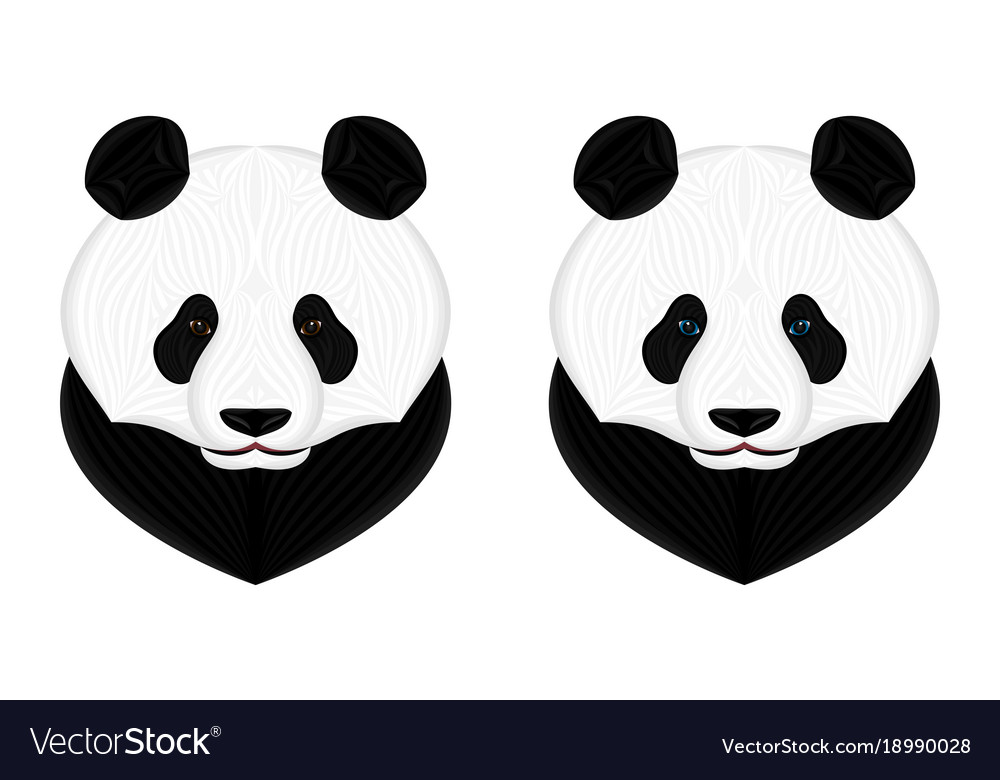 Panda bear Royalty Free Vector Image - VectorStock