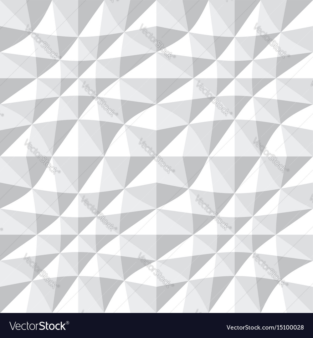 Seamless 3d geometric pattern Royalty Free Vector Image