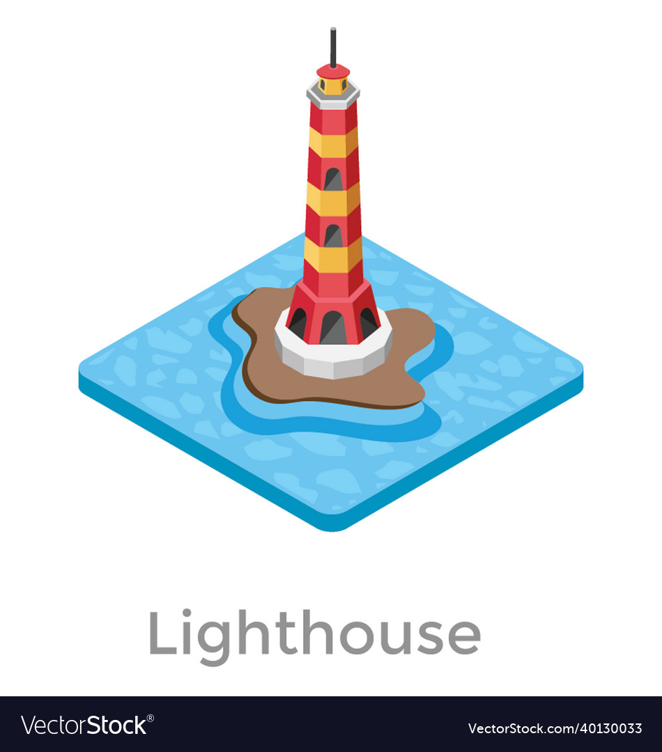 Lighthouse Royalty Free Vector Image - VectorStock