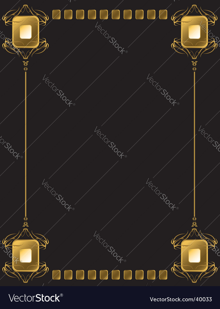 Regal frame Royalty Free Vector Image - VectorStock