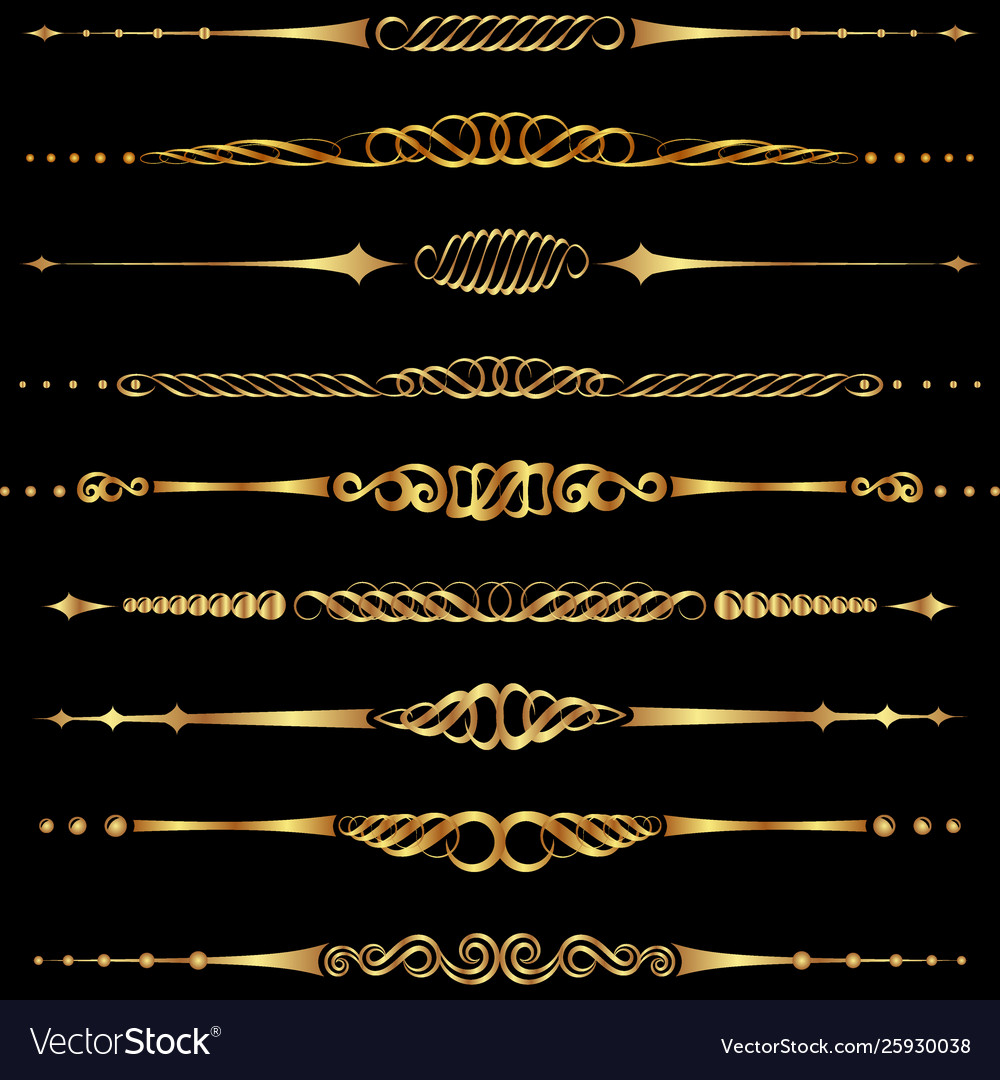 Separators Royalty Free Vector Image - VectorStock