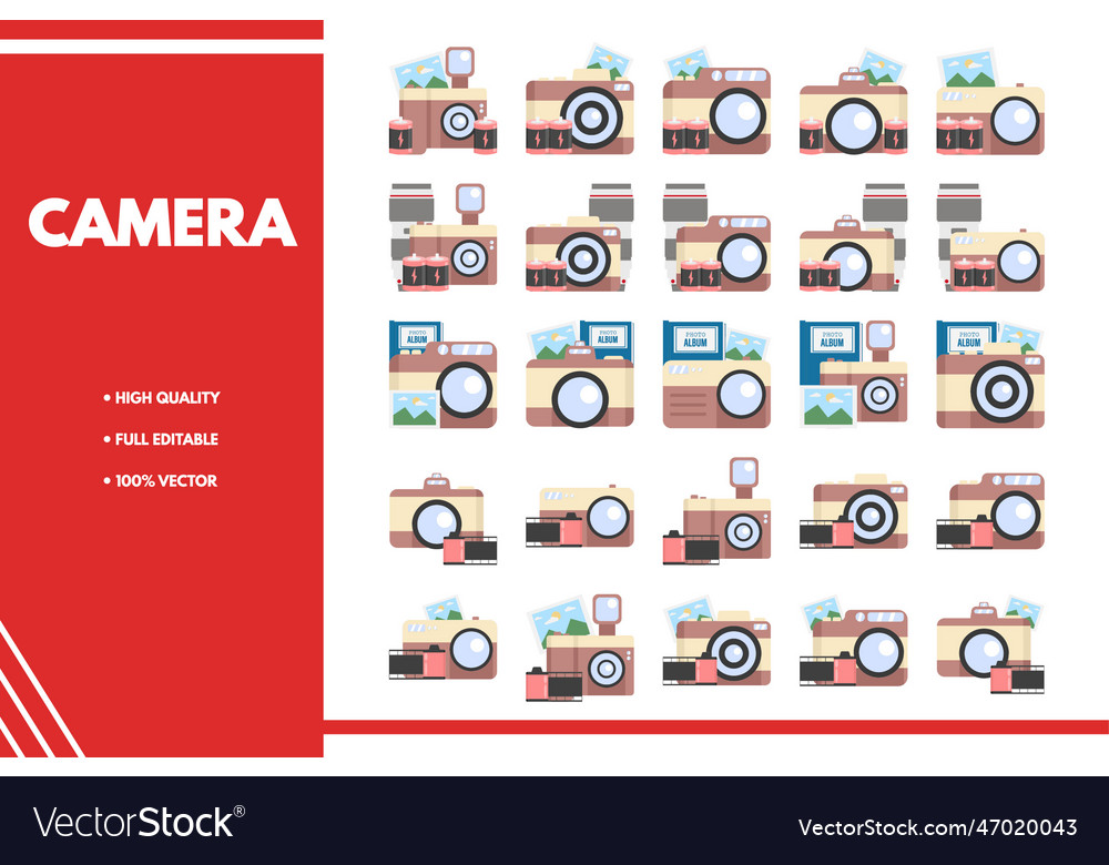 Camera Royalty Free Vector Image - VectorStock