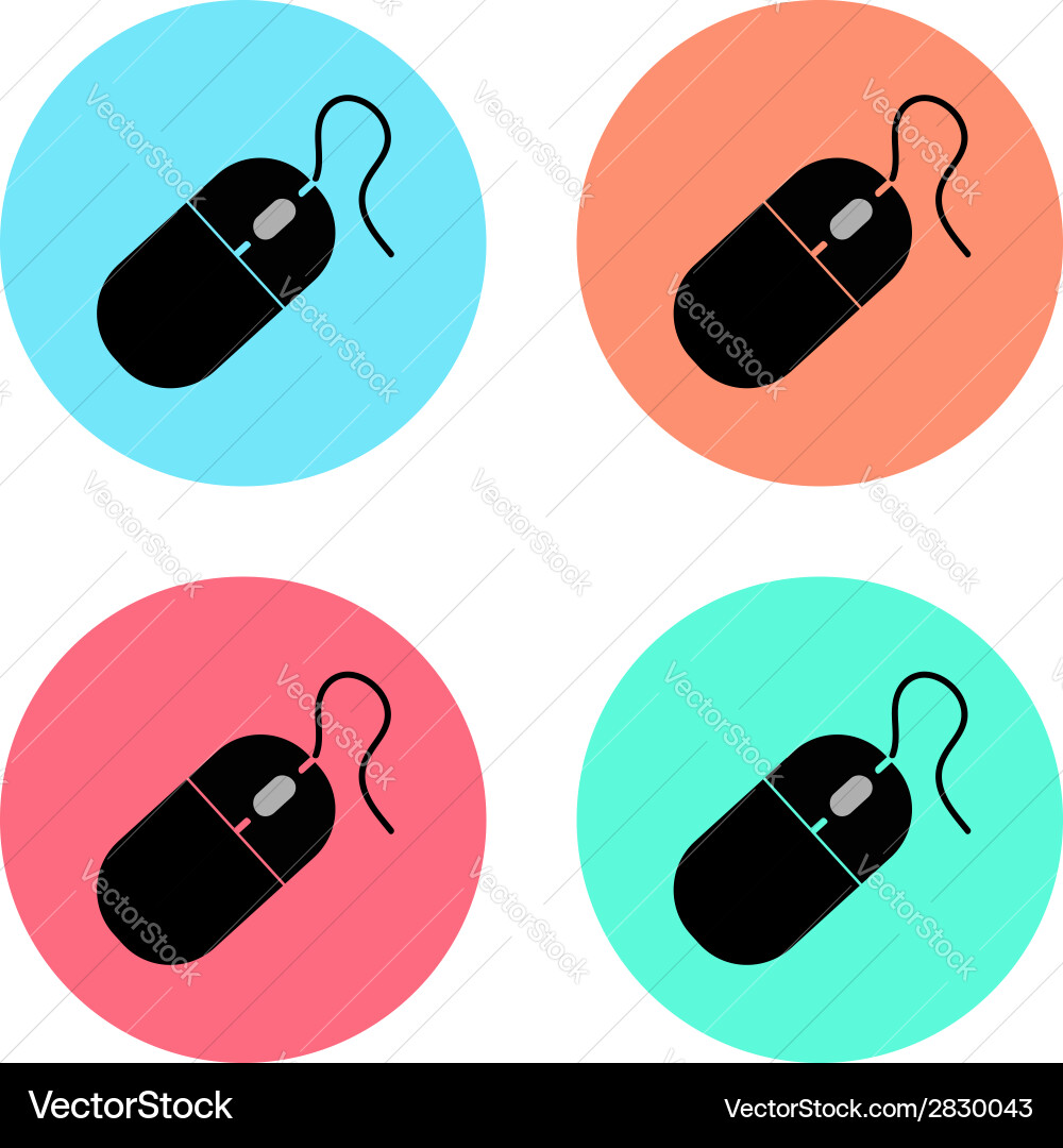 Computer mouse Royalty Free Vector Image - VectorStock
