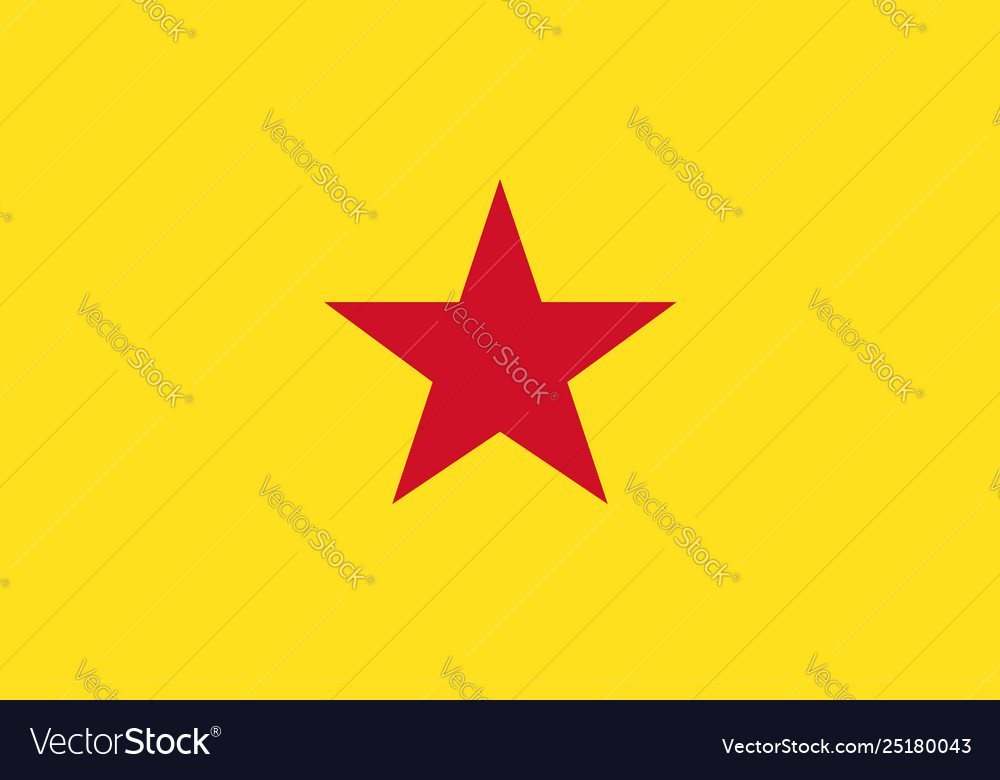 Flag rectangular shape Royalty Free Vector Image