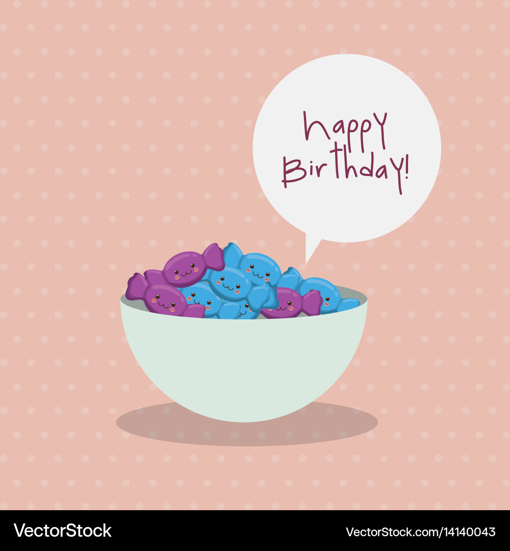 Sweet dessert cartoon Royalty Free Vector Image