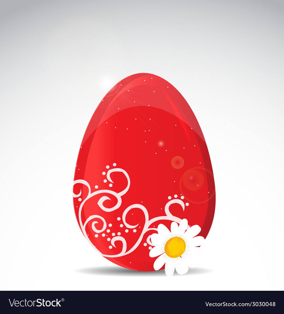 Easter egg Royalty Free Vector Image - VectorStock
