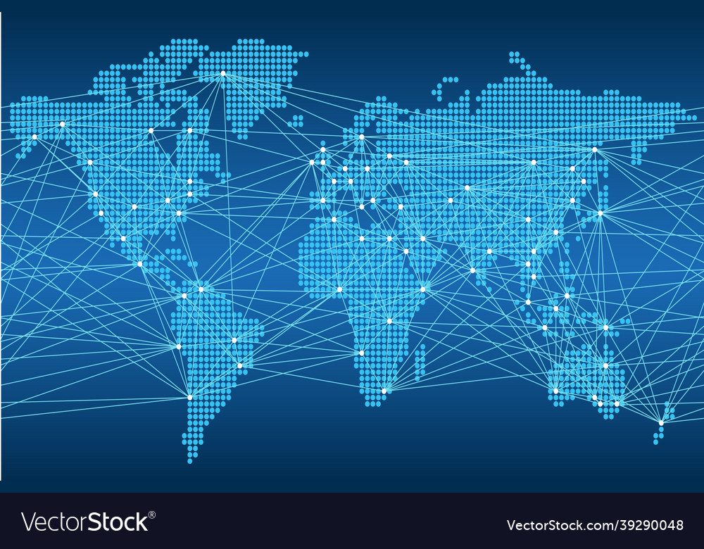 Technology background internet web background Vector Image