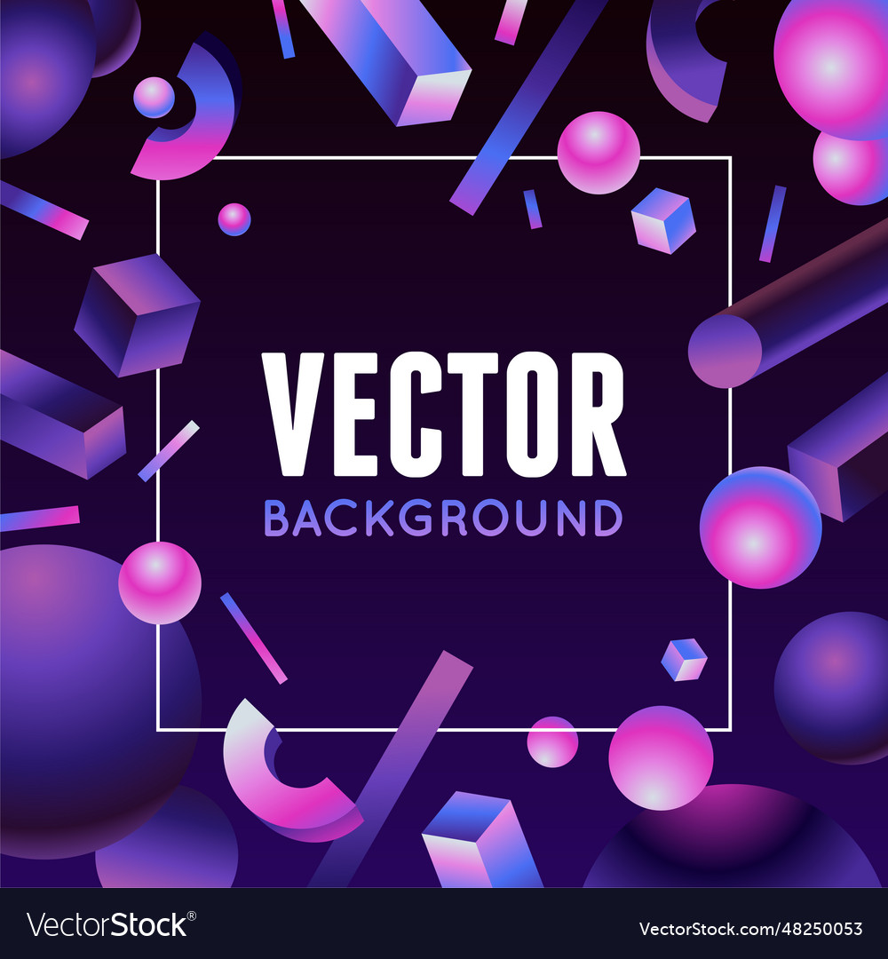 Gradient-poster-003 Royalty Free Vector Image - VectorStock