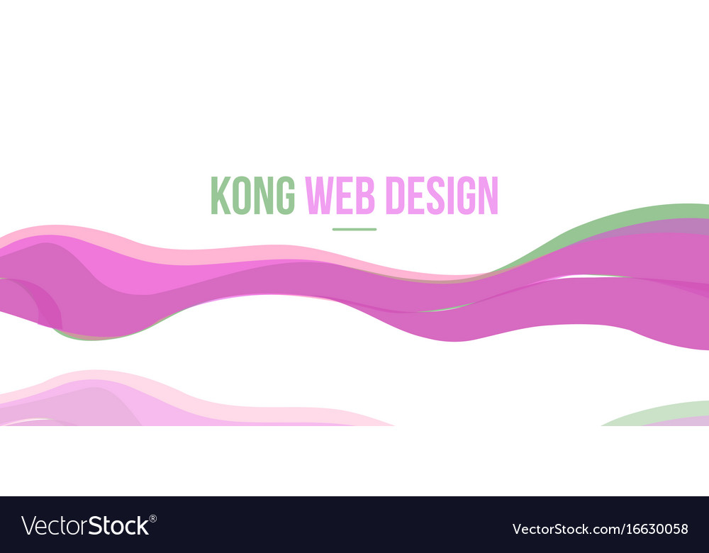 Abstract header website design collection Vector Image