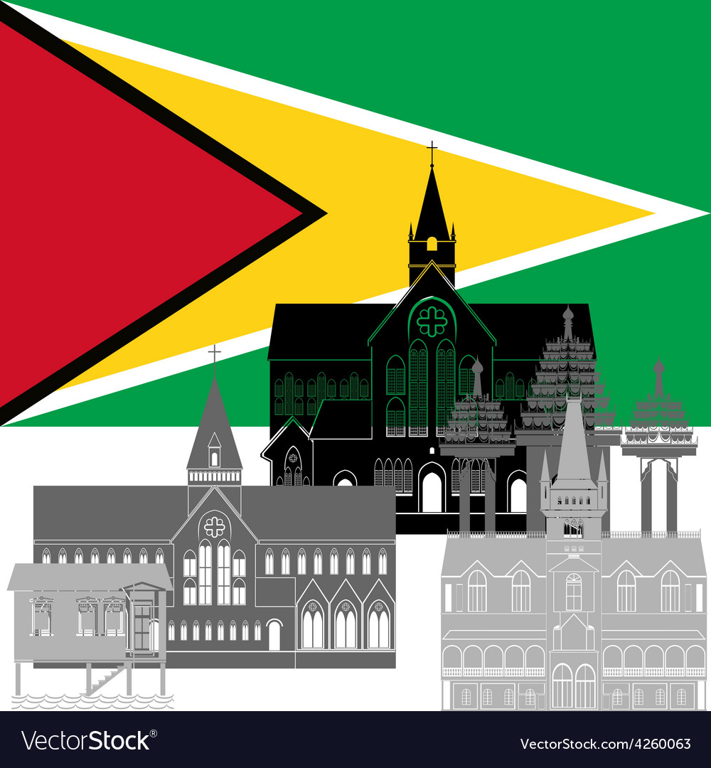 Guyana Royalty Free Vector Image - VectorStock