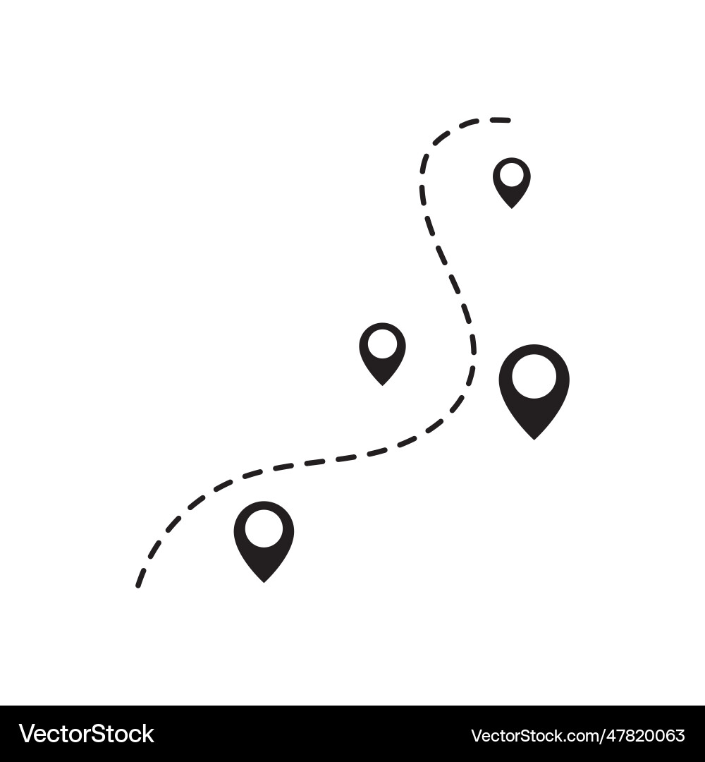 Location point icon design Royalty Free Vector Image