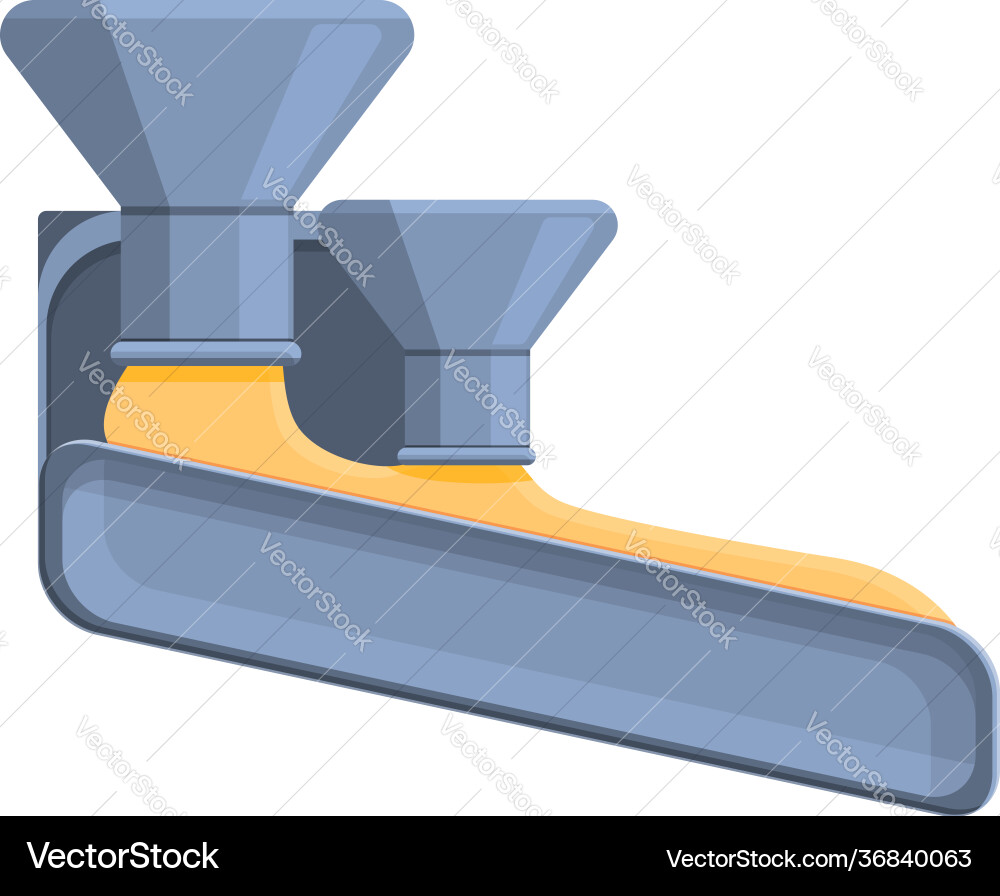 Pouring cheese icon cartoon style Royalty Free Vector Image
