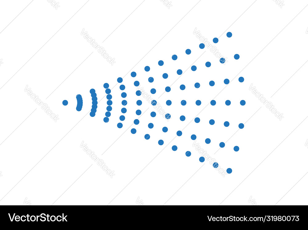 Spray icons set fluid air symbol Royalty Free Vector Image