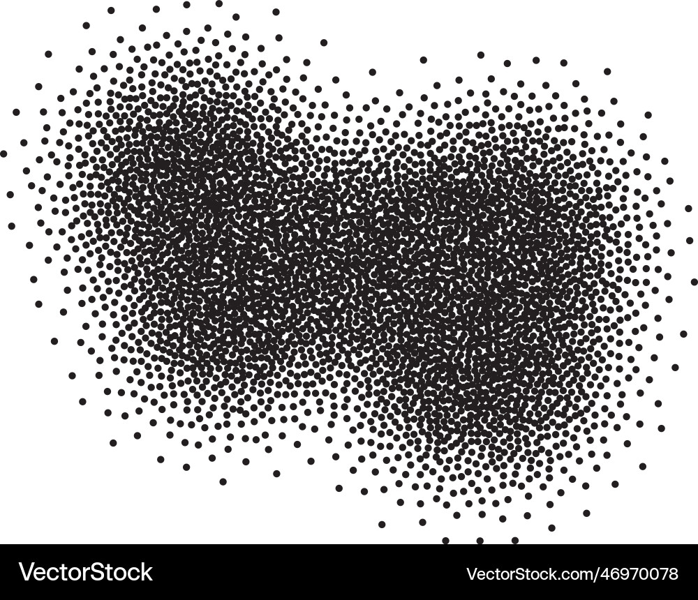 Spray on white background grunge stipple isolated Vector Image