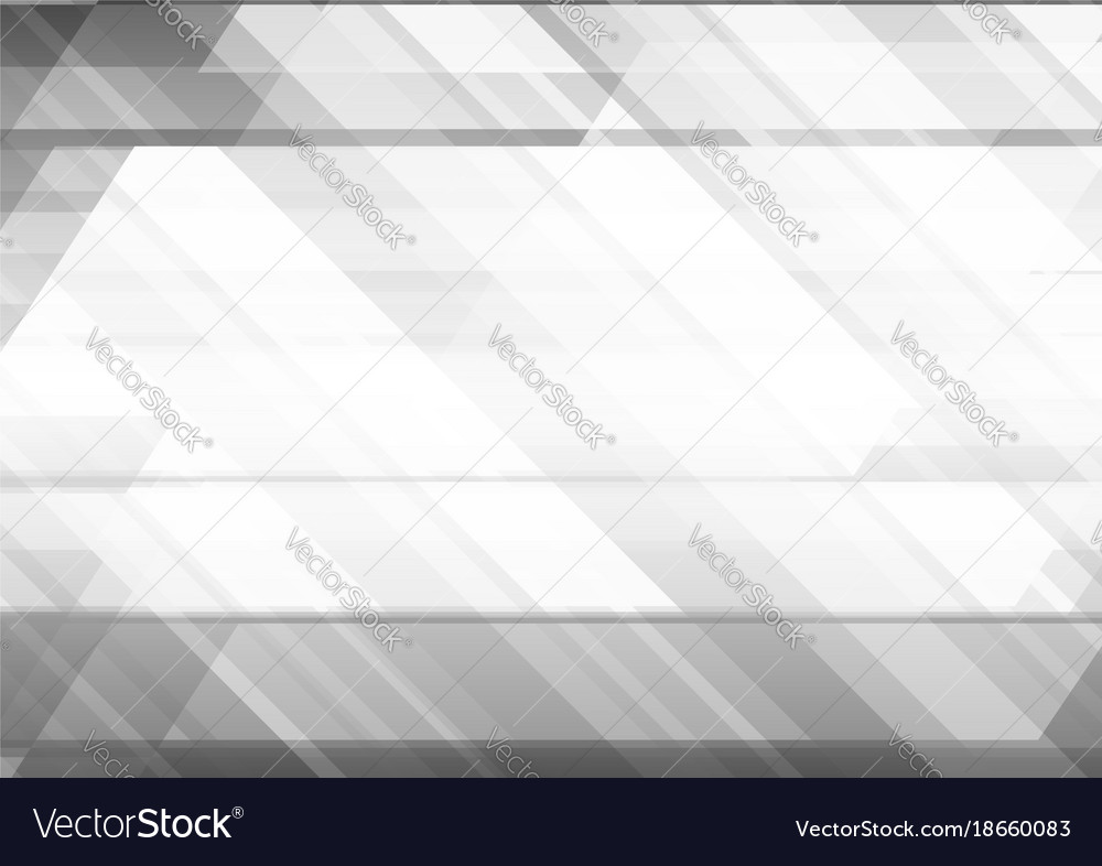 Abstract background with grey geometric shape Vector Image