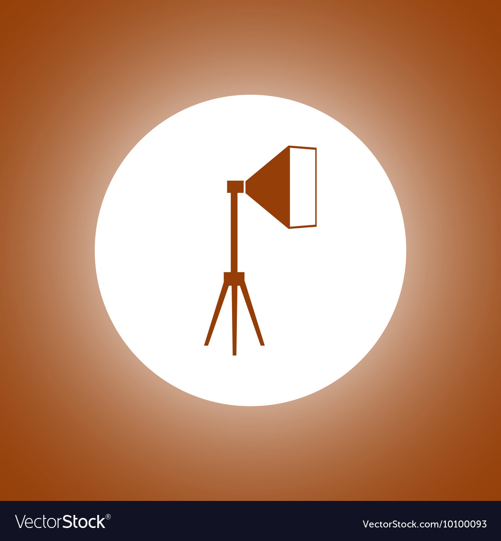 Studio light icon Royalty Free Vector Image - VectorStock