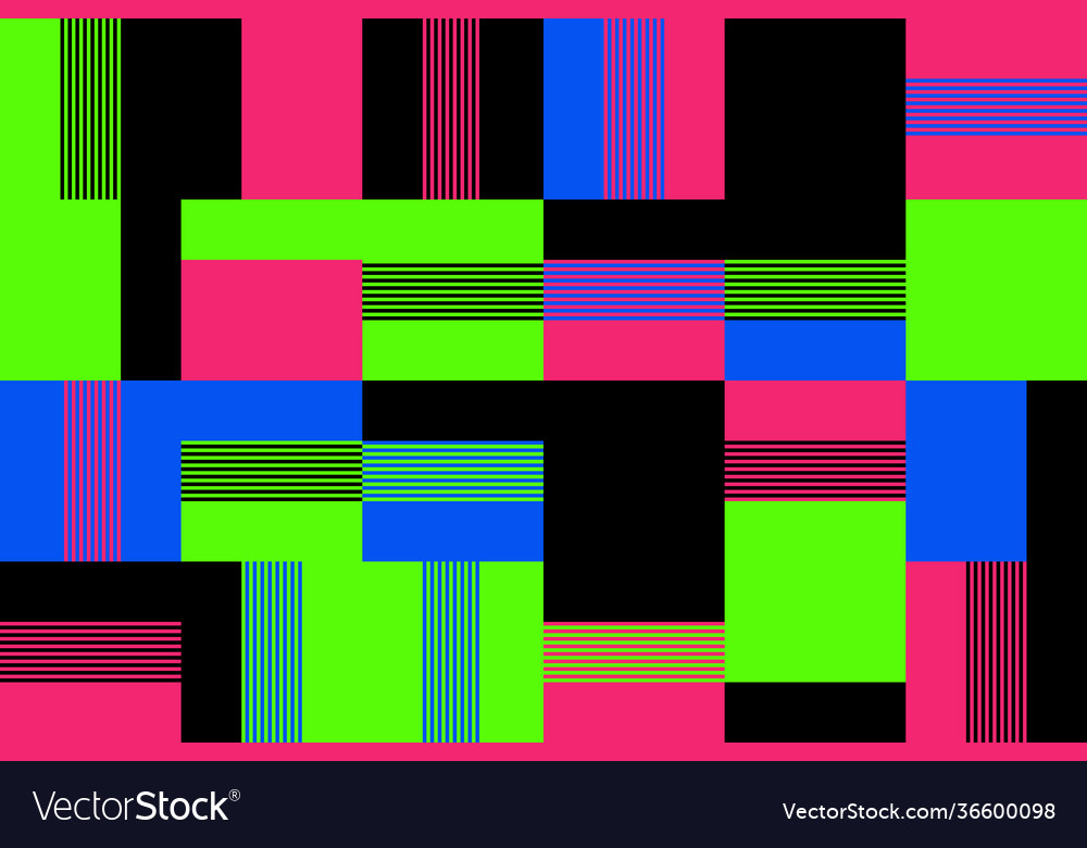 Deconstructed abstract pattern design Royalty Free Vector