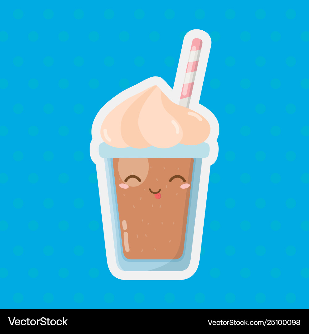 Delicious tasty cartoon Royalty Free Vector Image