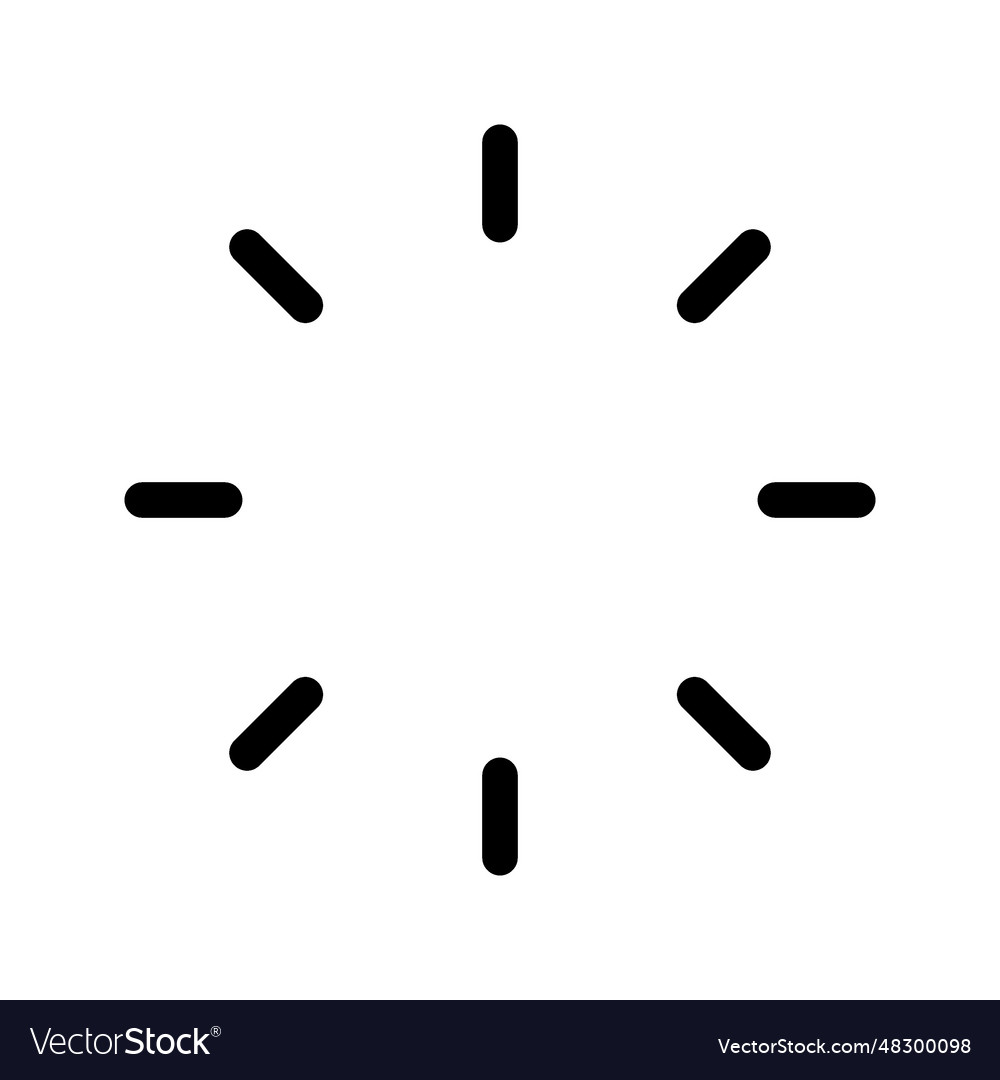 Loading icon Royalty Free Vector Image - VectorStock