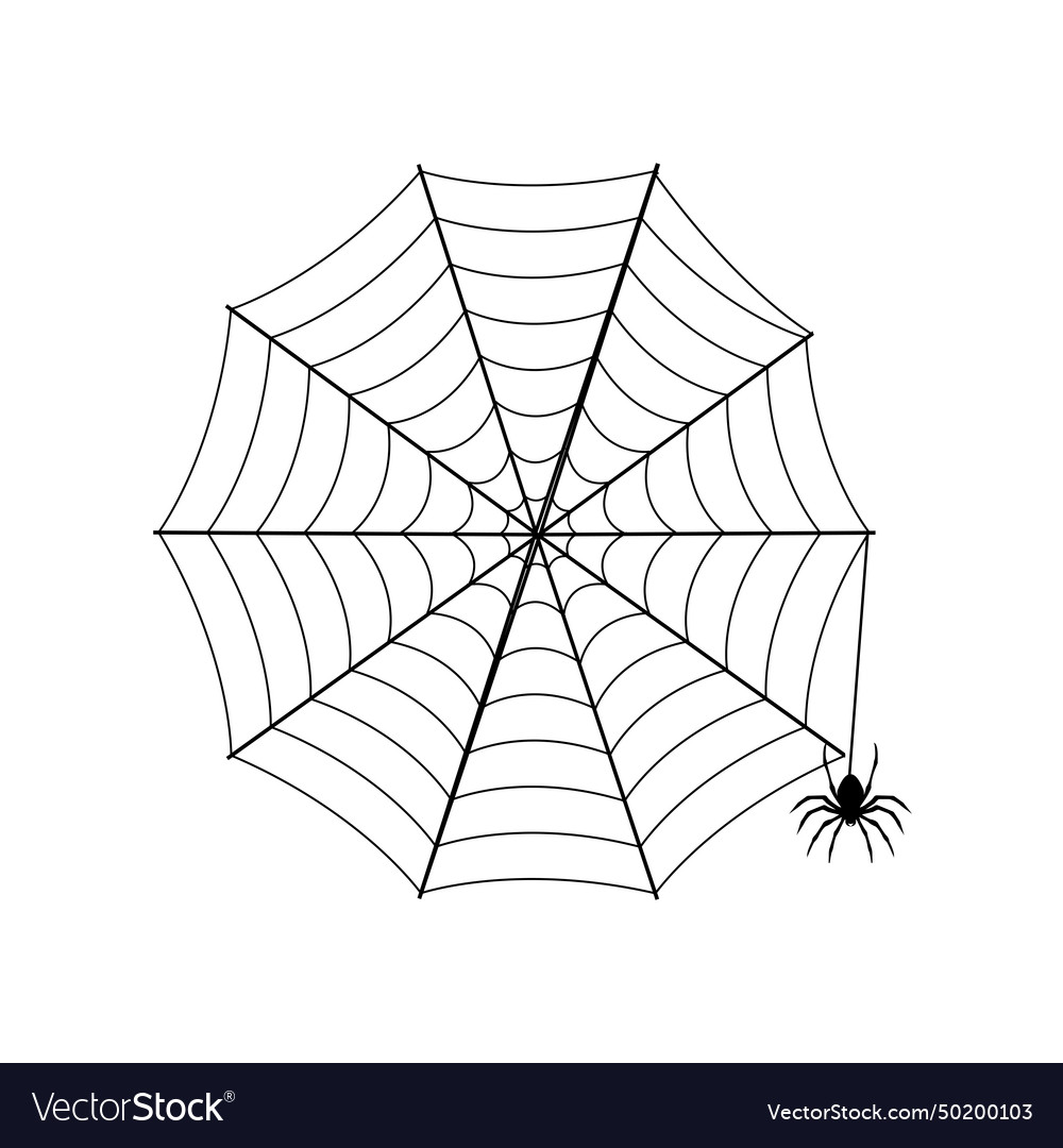 Cobweb icon Royalty Free Vector Image - VectorStock