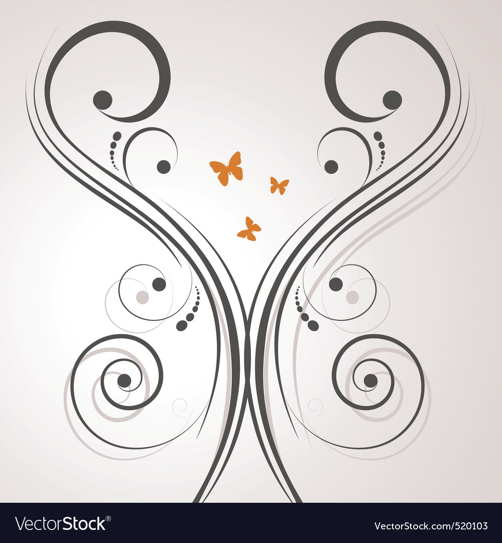 Decorative background Royalty Free Vector Image