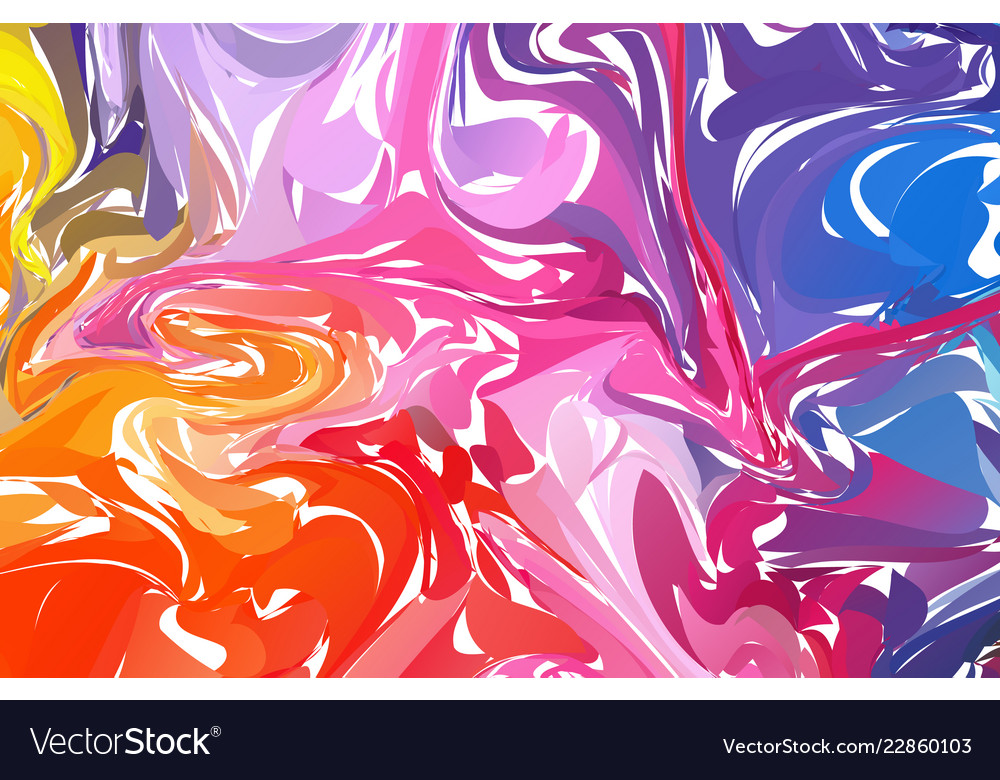 Fluid colorful shapes background rainbow trendy Vector Image Fluid colorful shapes background rainbow trendy Vector Image