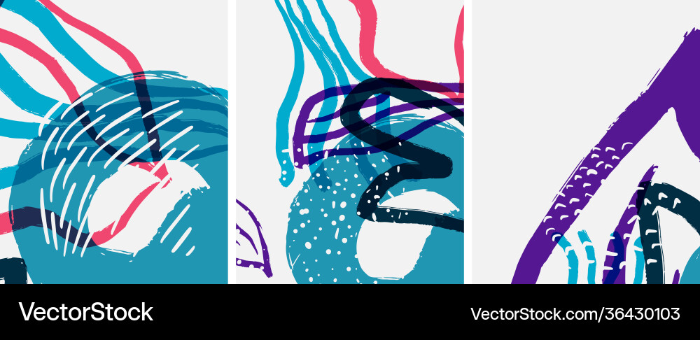 Social media abstract backgrounds abstract hand Vector Image