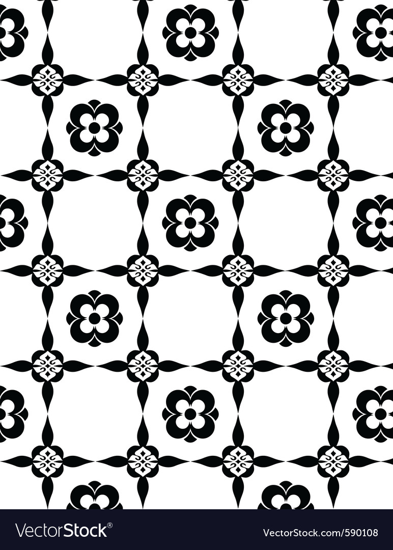 Beautiful seamless Royalty Free Vector Image - VectorStock