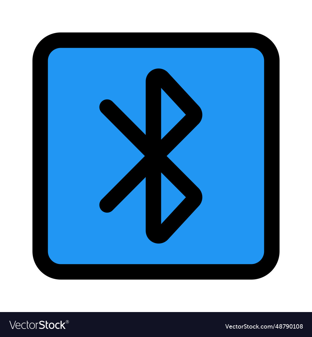 Bluetooth modern technology for data sharing Vector Image