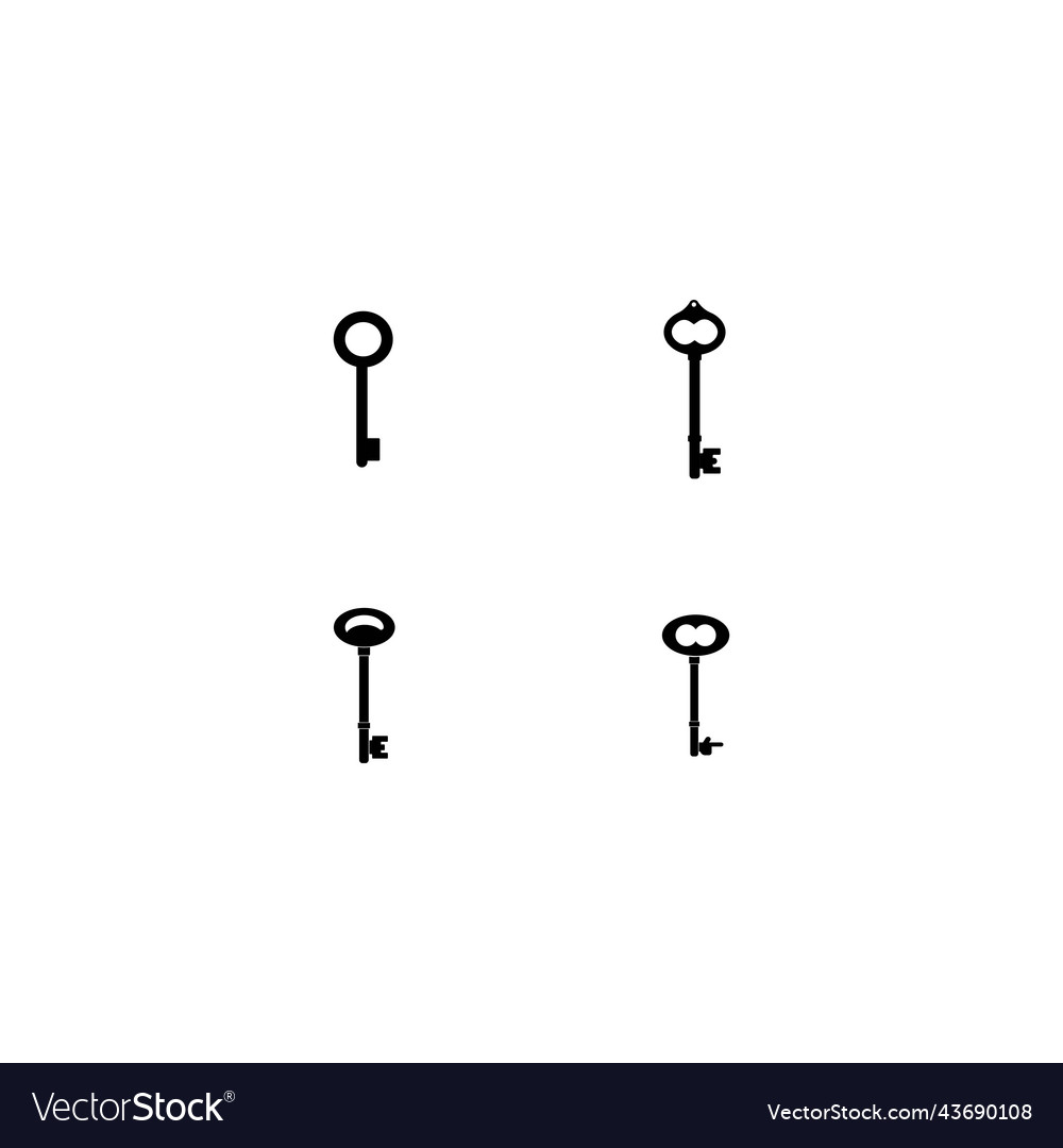 Key logo Royalty Free Vector Image - VectorStock