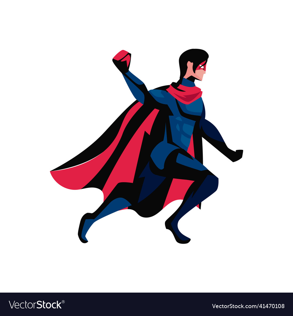 Superhero attack design Royalty Free Vector Image