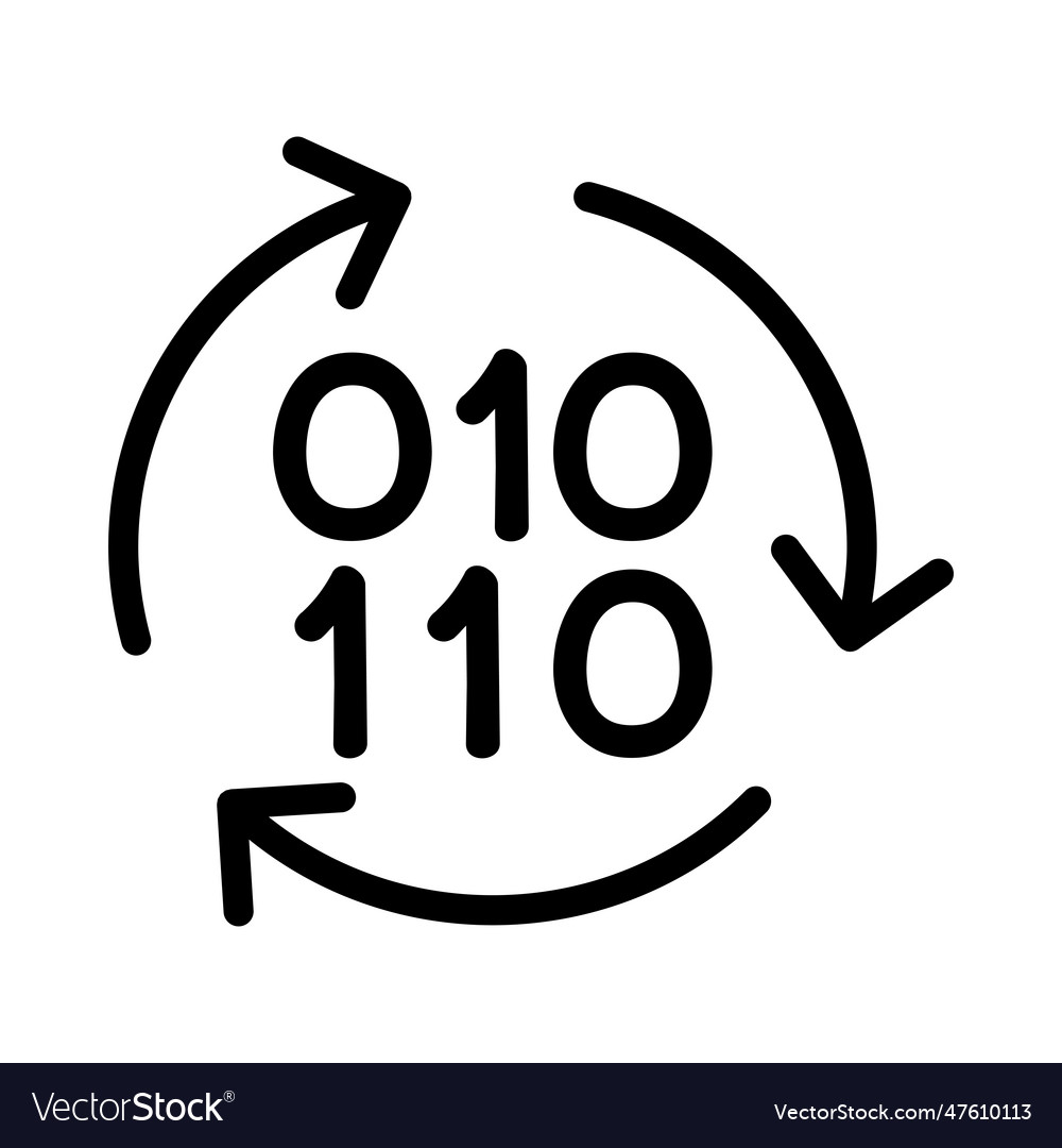 Data update icon Royalty Free Vector Image - VectorStock