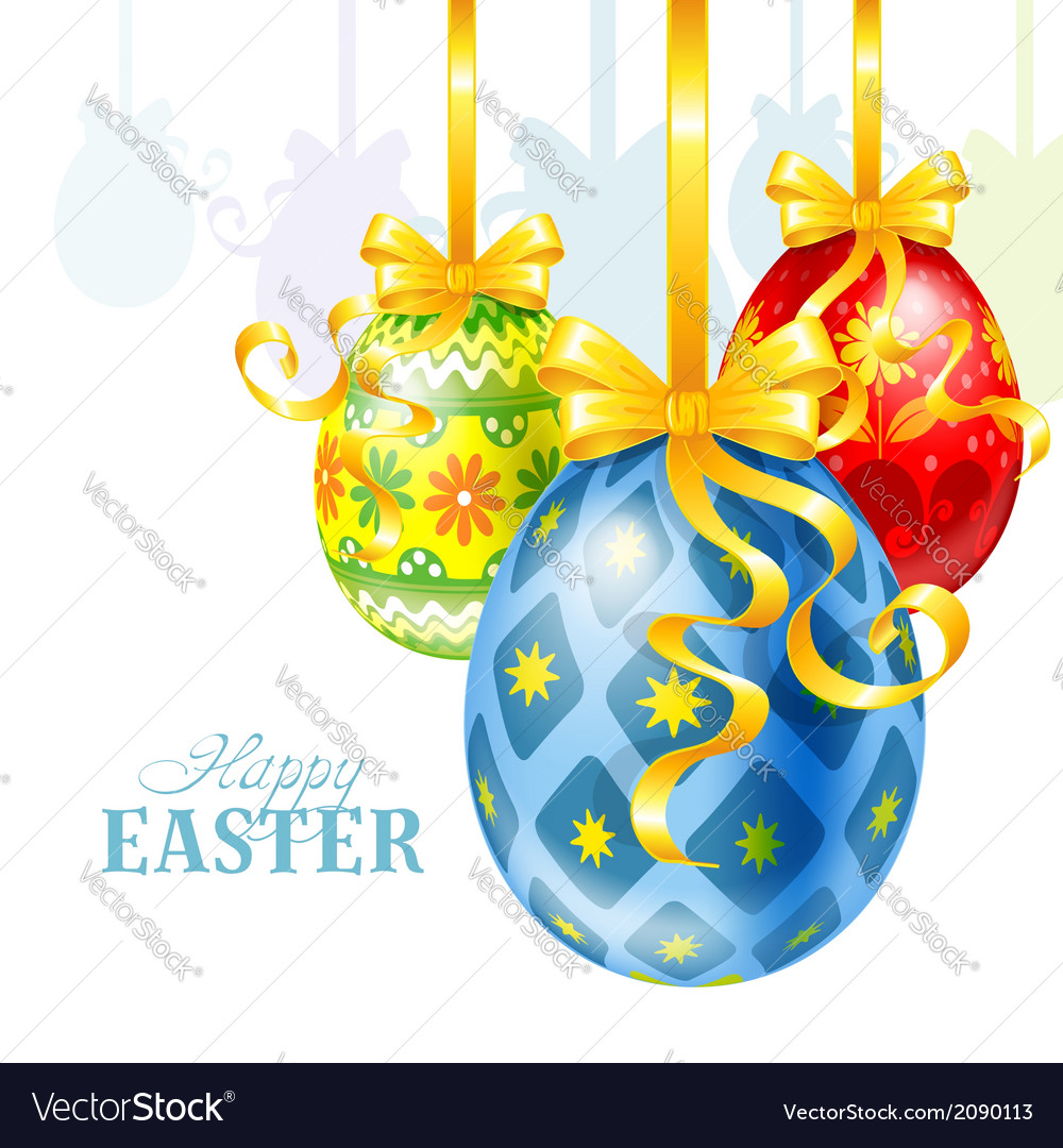 Happy Easter Royalty Free Vector Image - VectorStock
