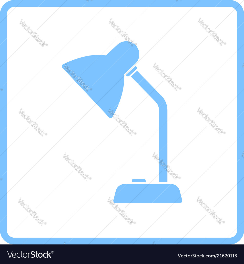 Lamp icon Royalty Free Vector Image - VectorStock