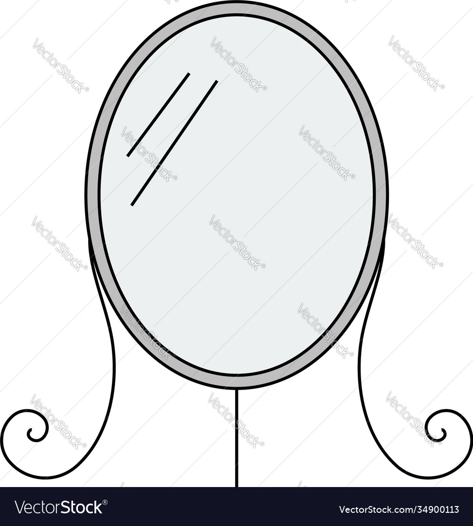 Make up mirror icon Royalty Free Vector Image - VectorStock