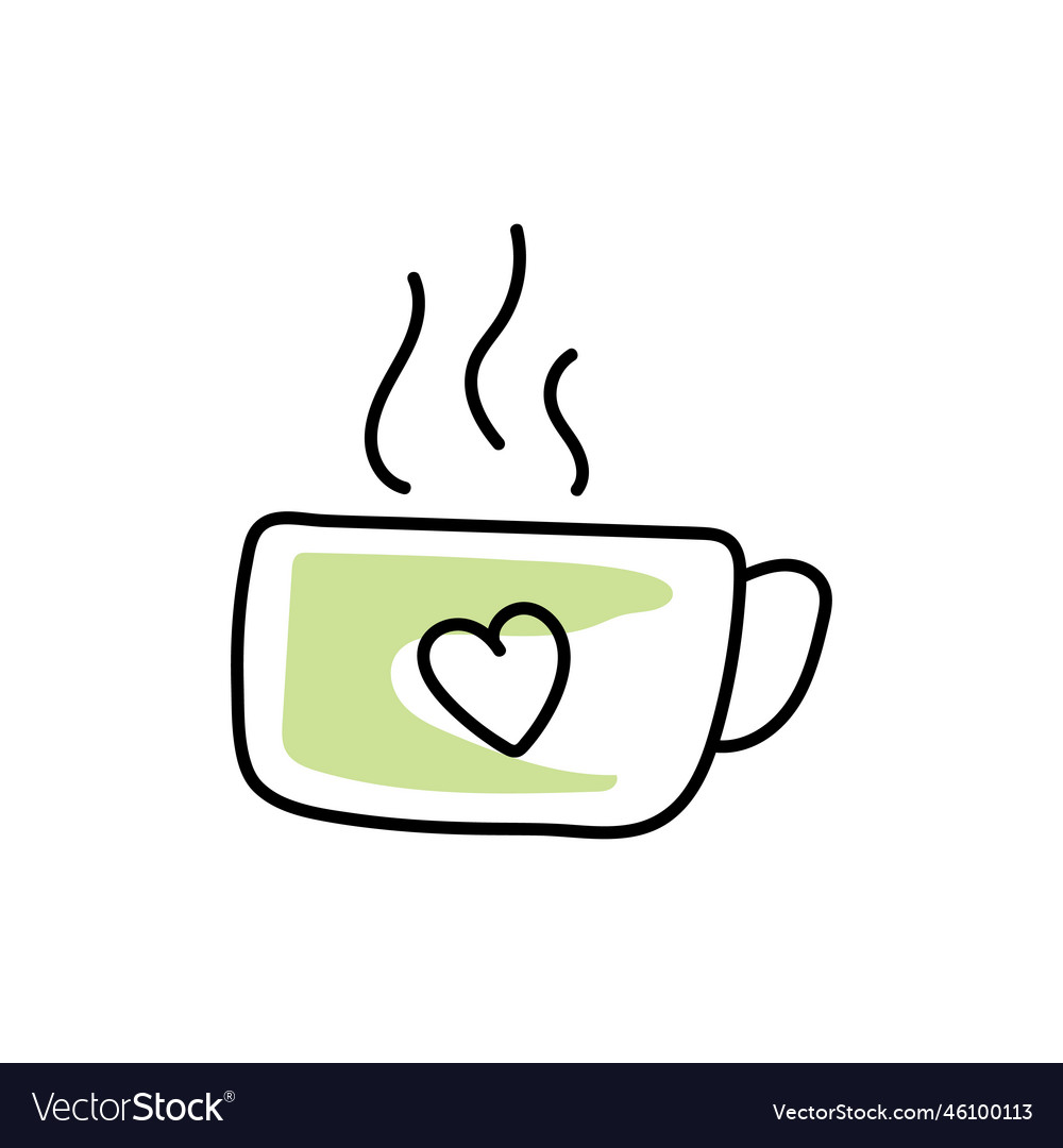 Mug Royalty Free Vector Image - VectorStock
