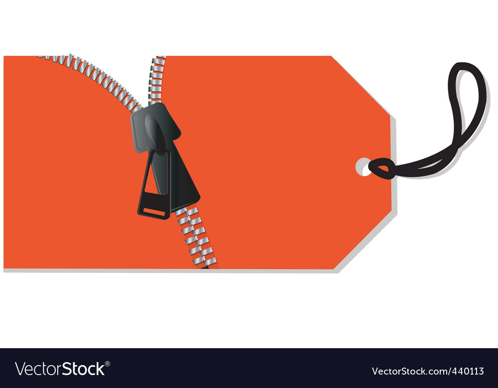 Zip opening Royalty Free Vector Image - VectorStock