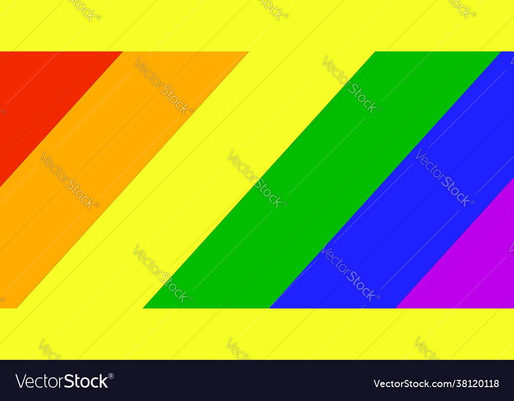 Lgbtq history month pride day Royalty Free Vector Image